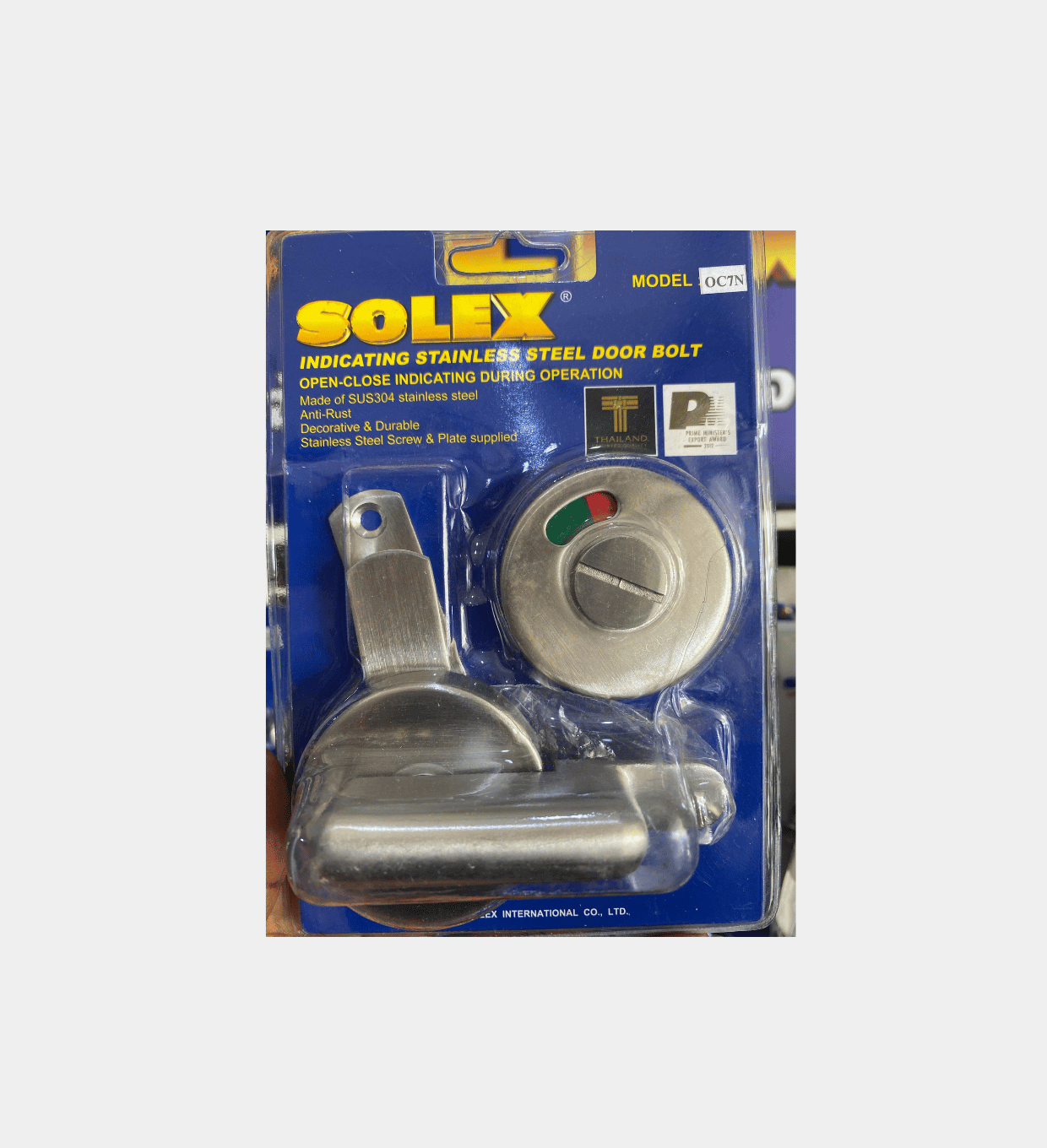 Solex Indicator lock for washrooms - Grazio Nails and Locks Enterprise