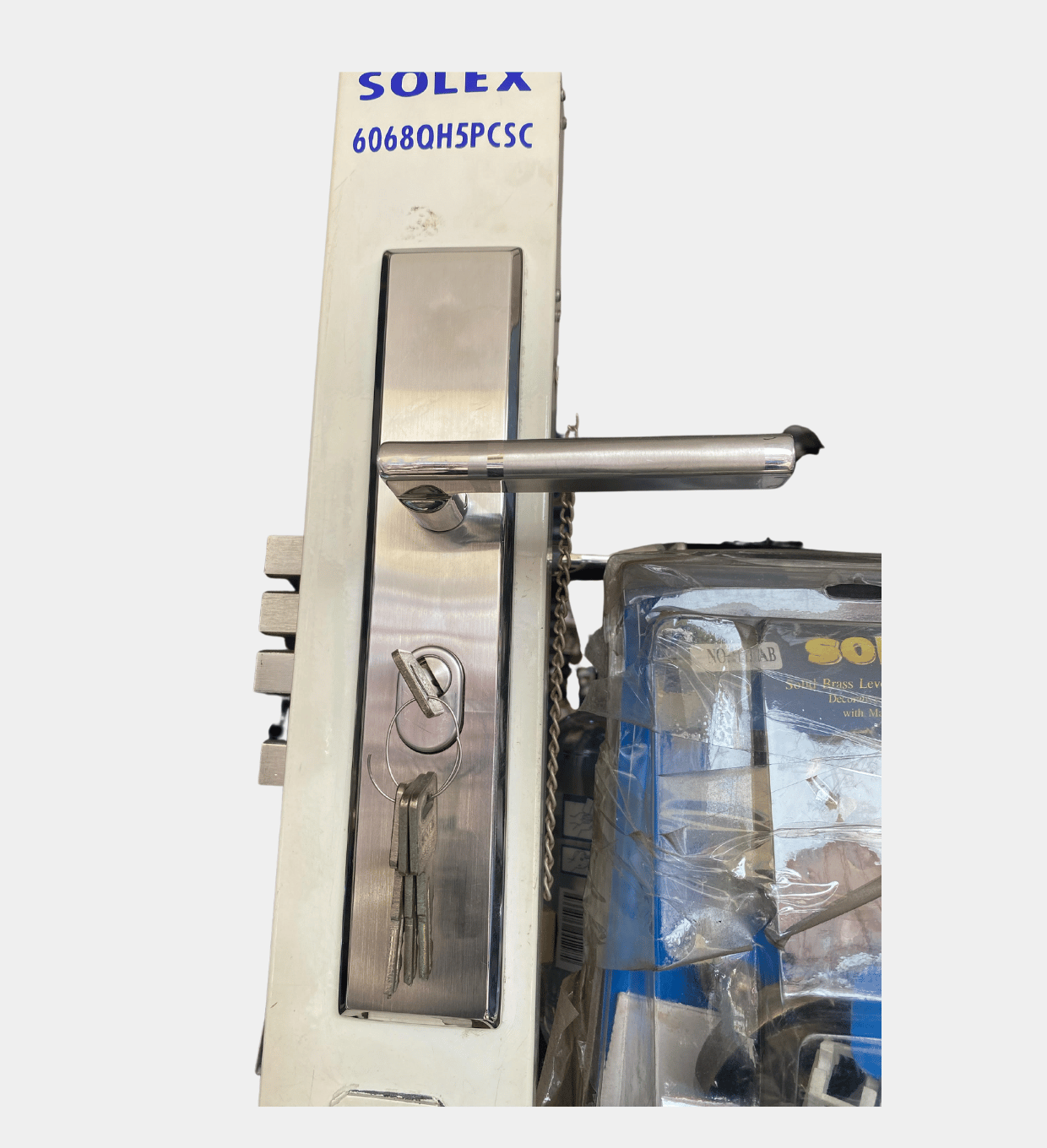 Steel door complete lock - Grazio Nails and Locks Enterprise